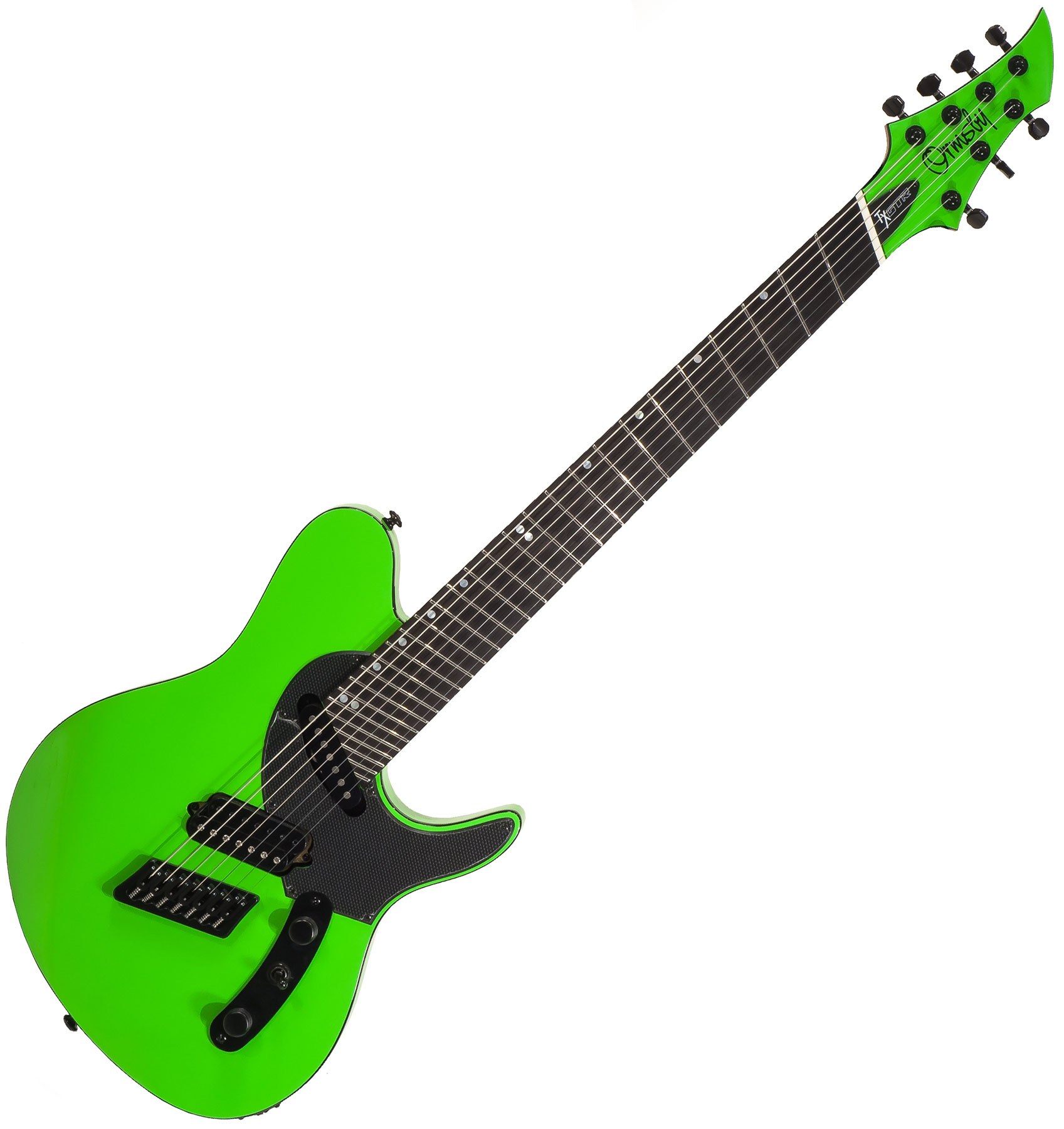 Ormsby Tx Gtr 7 Chernobyl Green Multi Scale Guitar Green