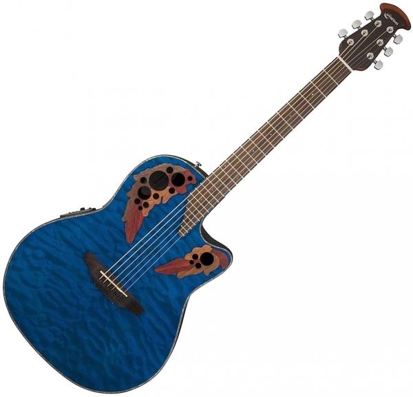 Ovation CE4412-5-G Celebrity Elite 12-String - black Electro acoustic ...