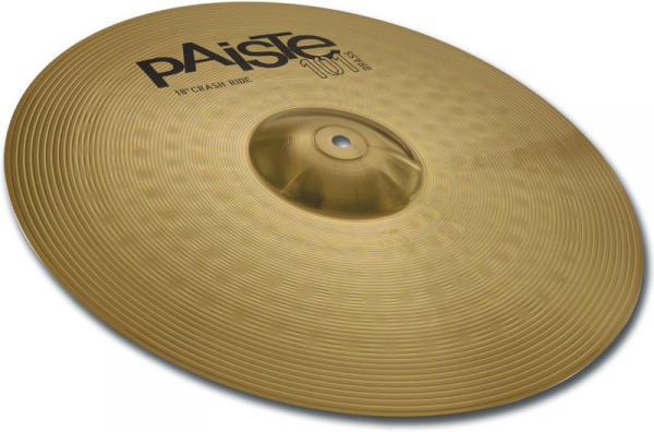 Paiste Crash Ride 101 Brass - 18 inches Crash cymbal