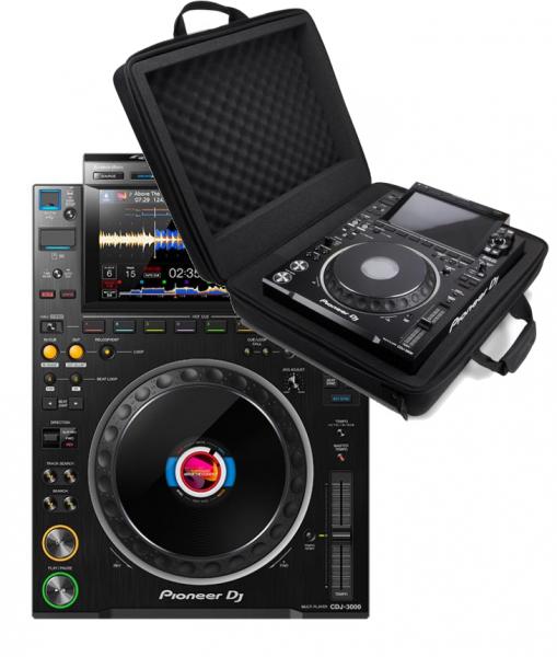 Pioneer dj CDJ 3000 + DJC-3000 BAG Case/flight/decksaver