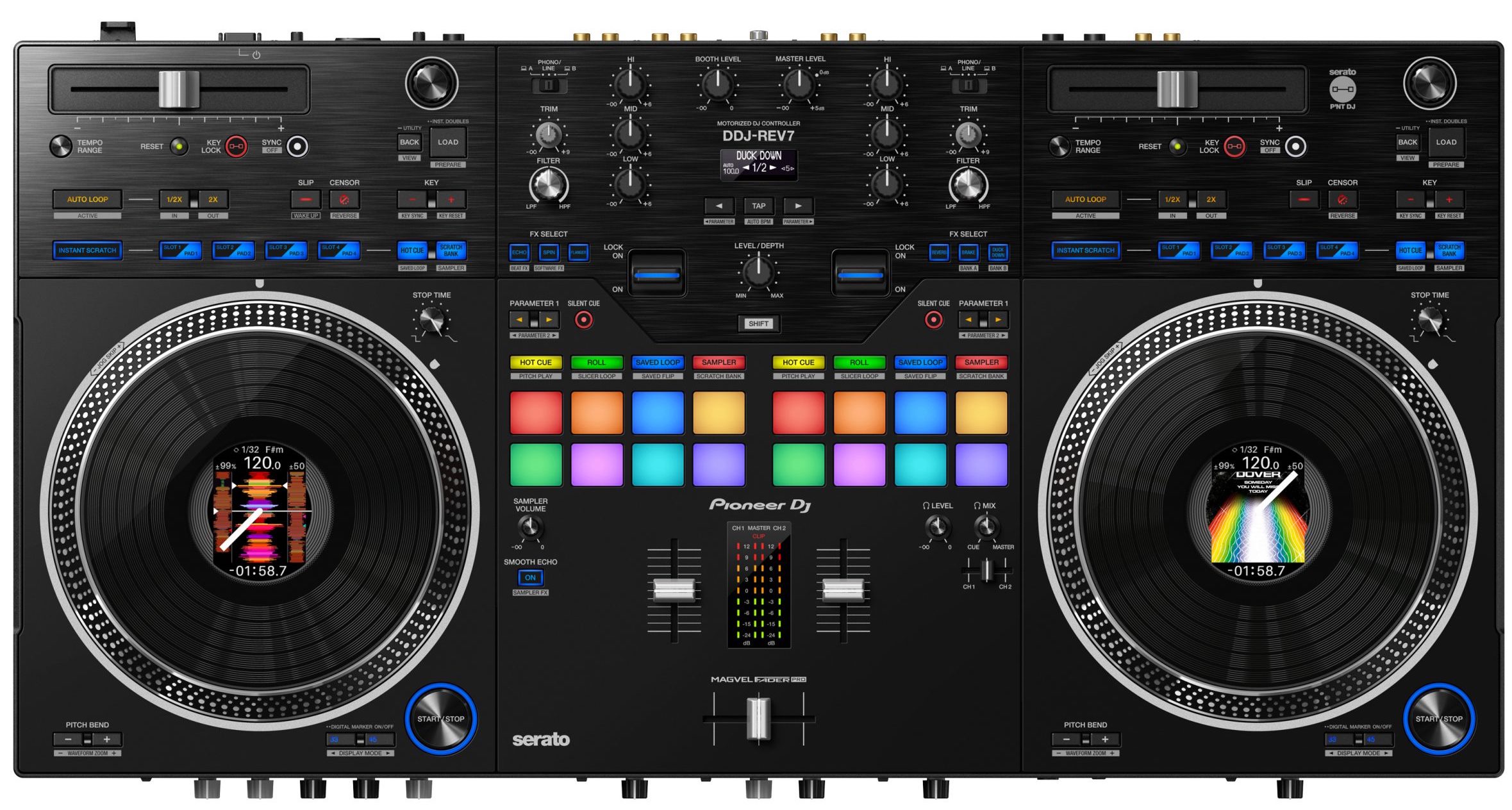 Pioneer dj DDJ-REV7 Daw controller