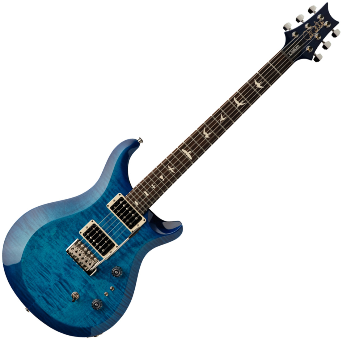 Prs USA S2 Custom 24 - lake blue Solid body electric guitar blue