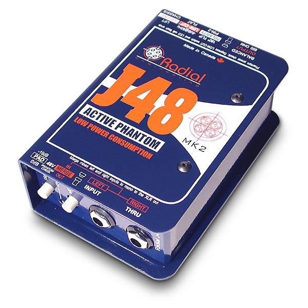 Radial J-Class J48 Active DI Di box