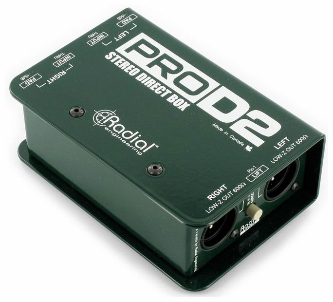 Radial ProAV2 Di box