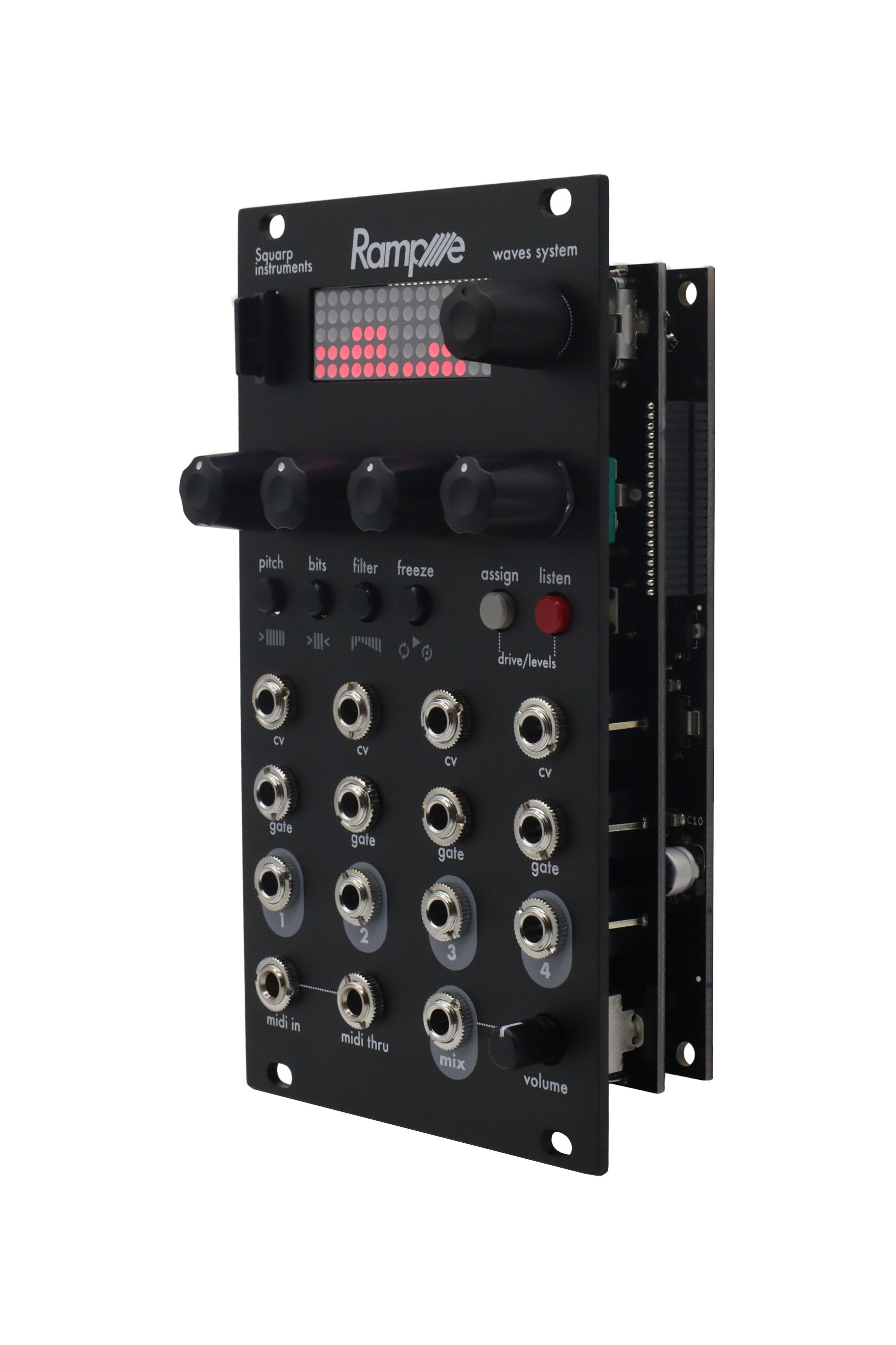 Squarp instruments RAMPLE Midi controller