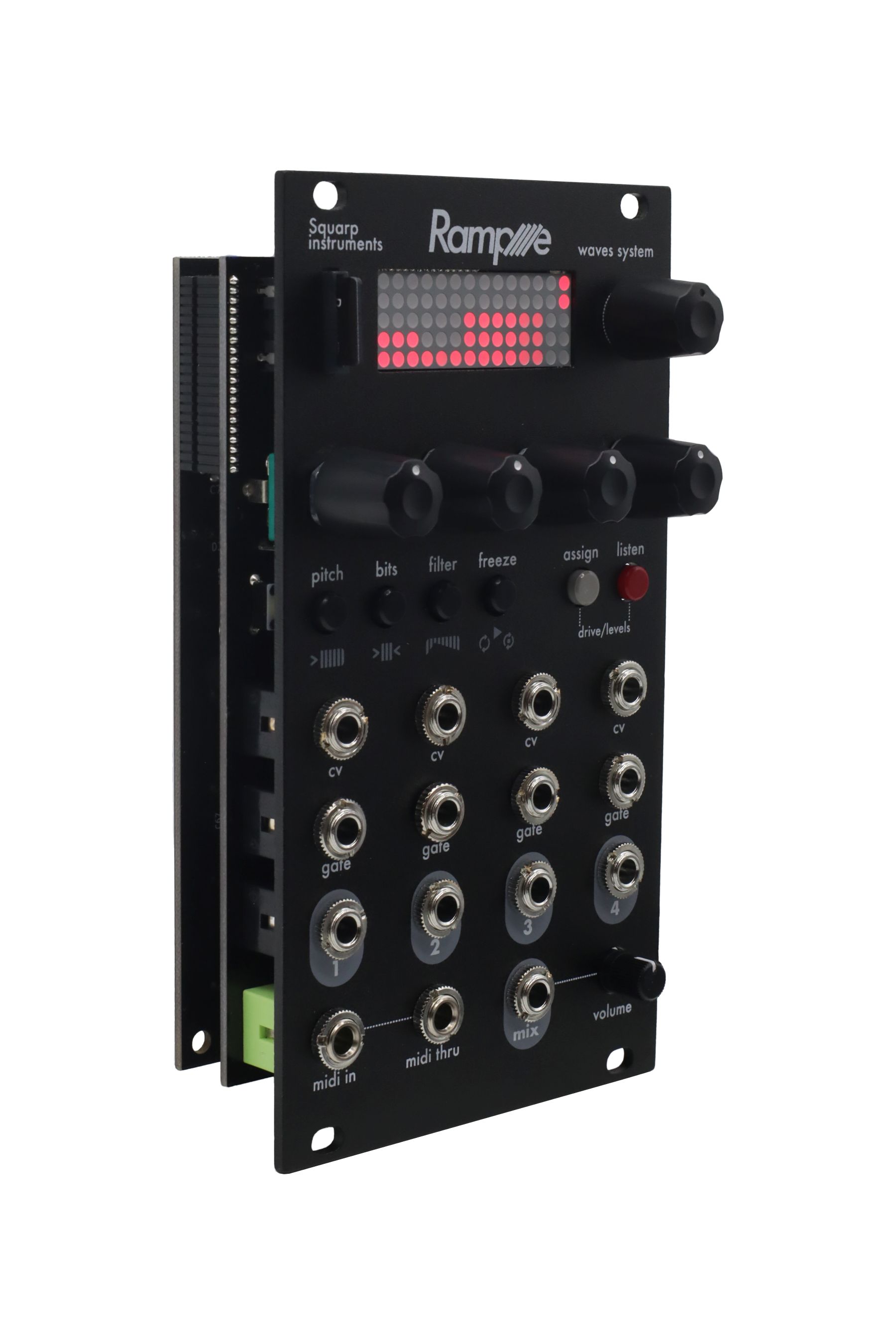 Squarp instruments RAMPLE Midi controller