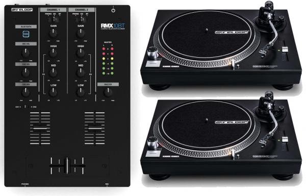 Reloop 2 x RP 1000 MK2 + Rmx-10 BT Full dj set