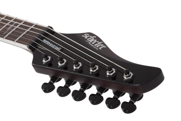 Schecter Reaper-6 Custom - black Solid body electric guitar black