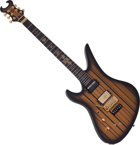 Schecter Synyster Custom-S LH Left Hand - satin gold burst Solid body ...