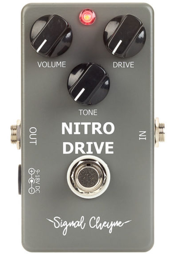 Signal cheyne Nitro Drive Overdrive, distortion & fuzz effect pedal