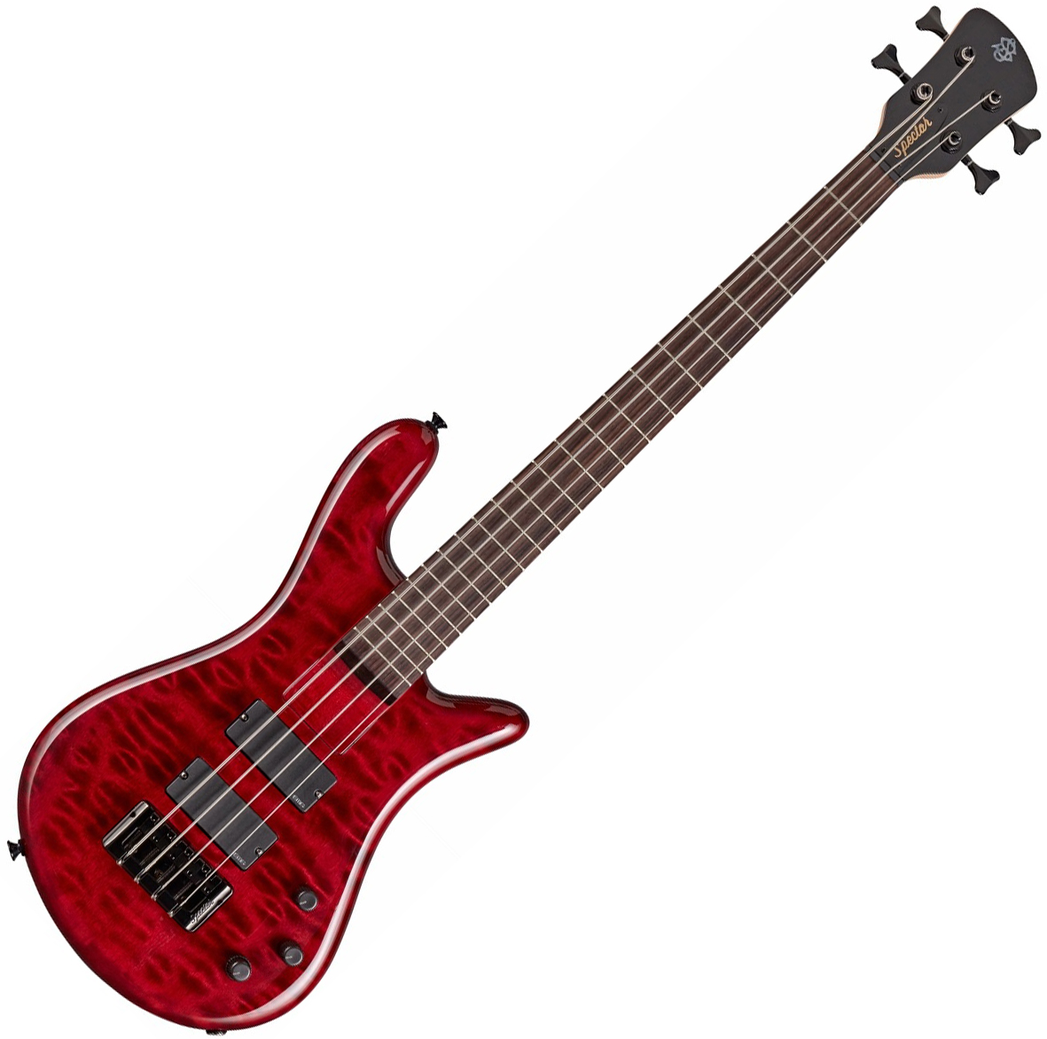 Spector Bantam 4 - black cherry Solid body electric bass red