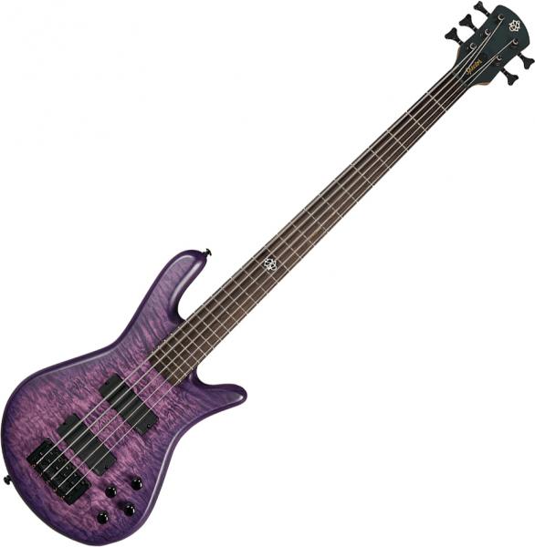 Spector NS Pulse II 5 - ultra violet matte Solid body electric bass purple