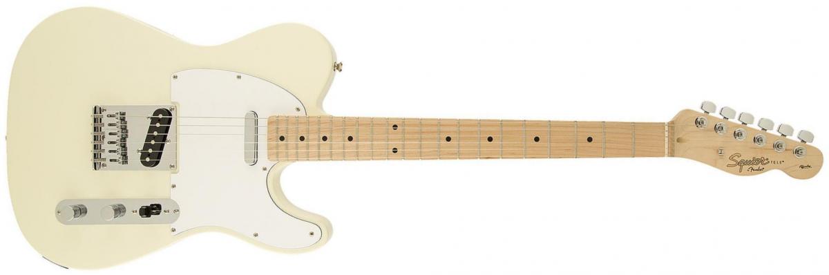 Squier Affinity Series Telecaster (MN) - arctic white Solid body ...