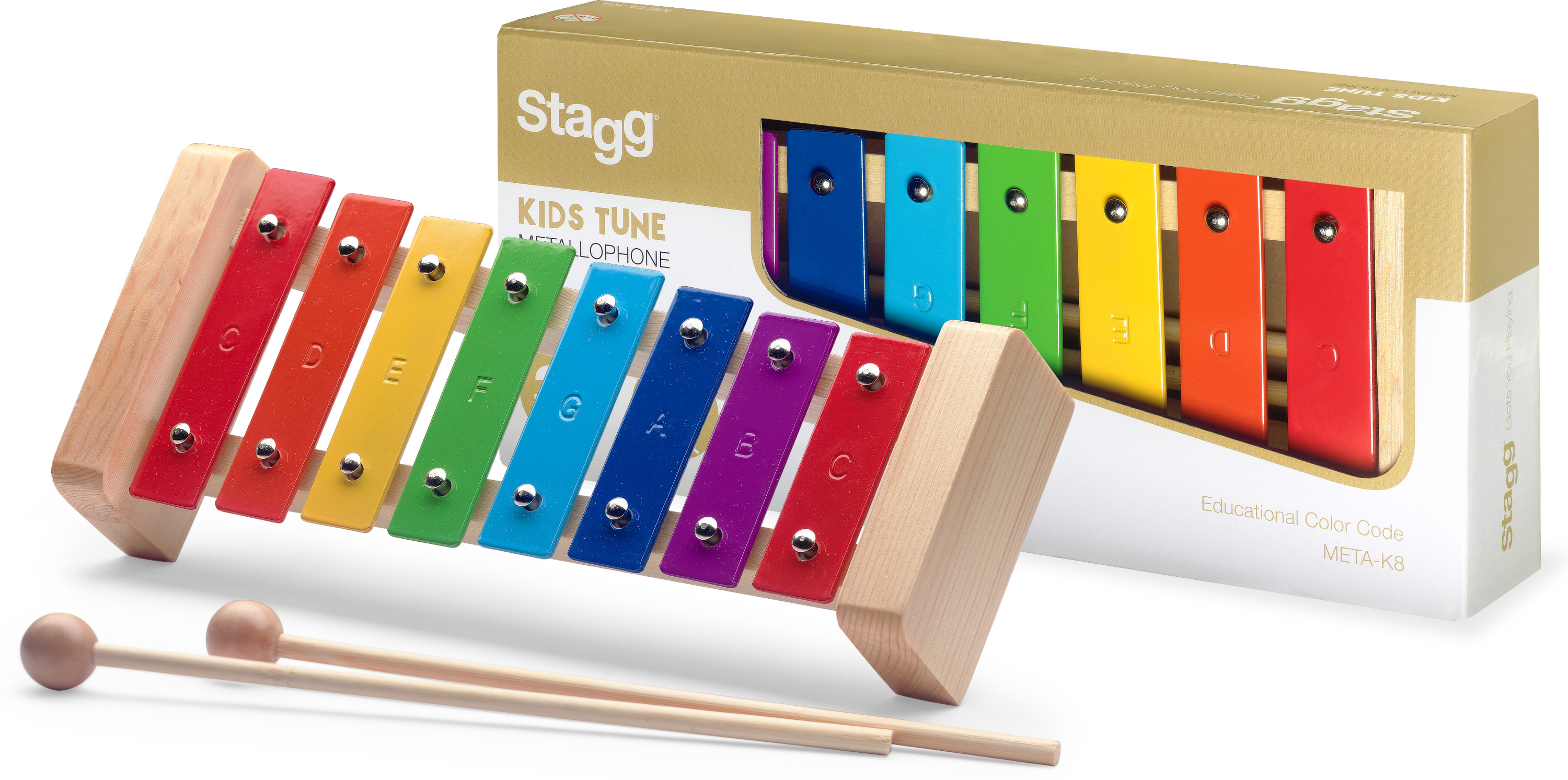 Stagg Kiddy Sounds Metallophone Hit percussion