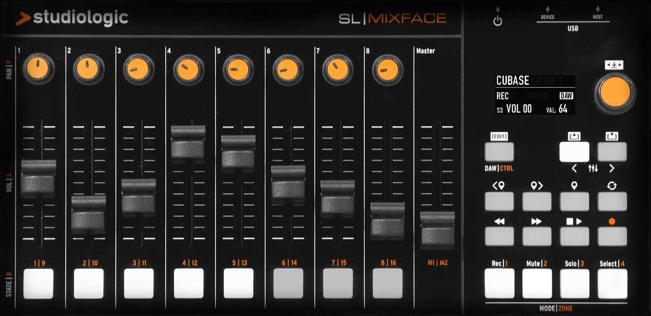 Studiologic SL Mixface Daw controller