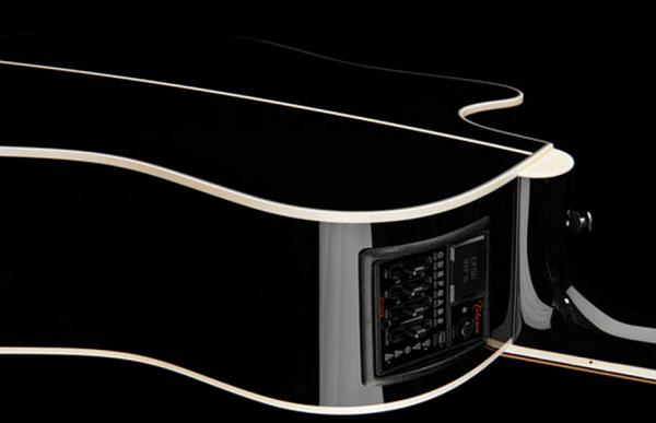 Takamine EF381SC Legacy Japan - black Electro acoustic guitar