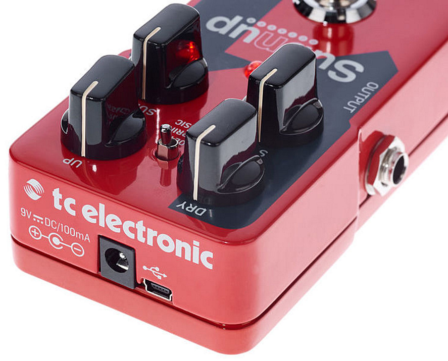 Tc electronic Sub 'N' Up Octaver Harmonizer effect pedal