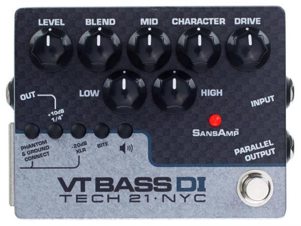 Tech 21 SansAmp Bass Driver DI V2 Bass preamp