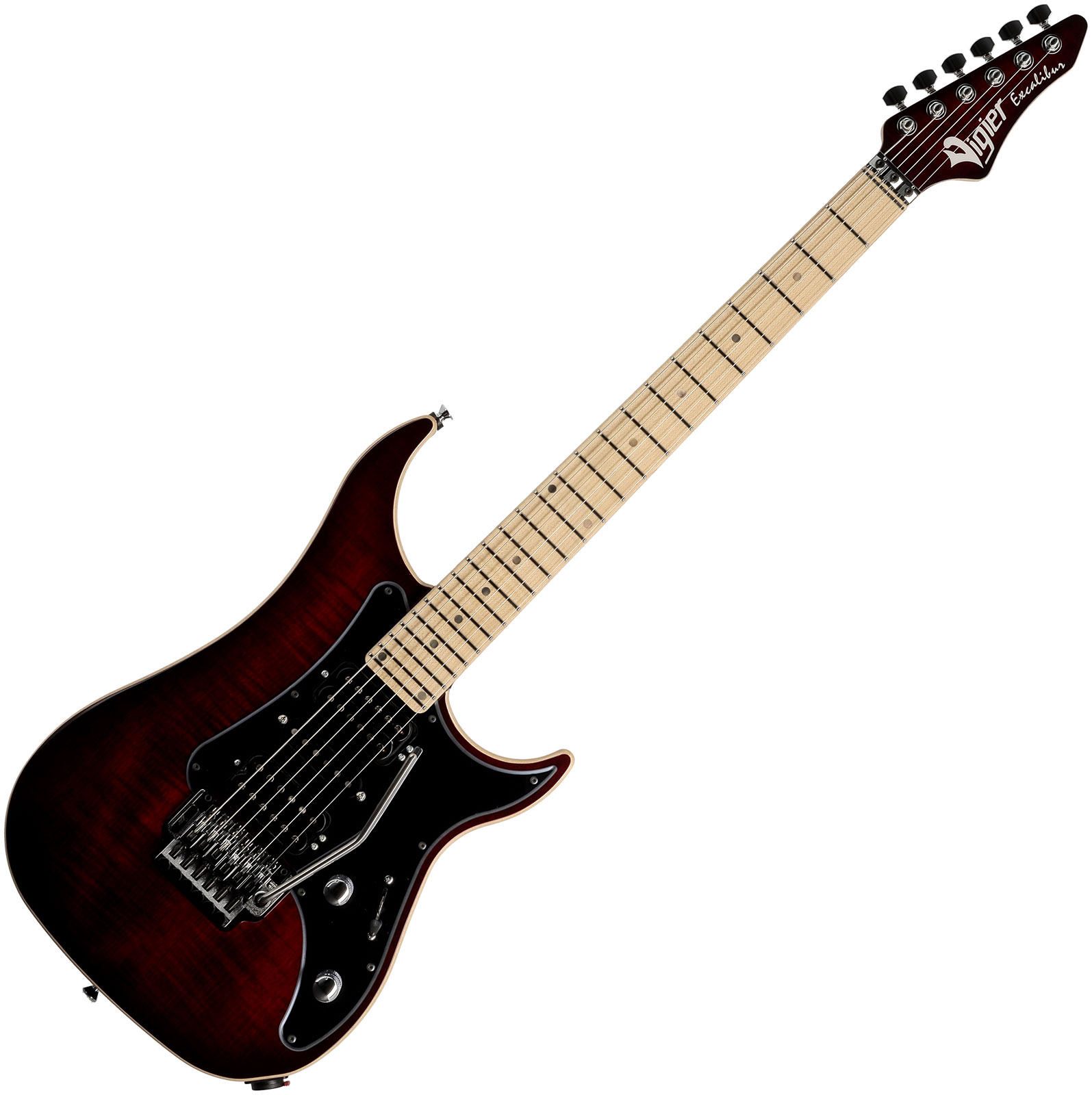 Vigier Excalibur Custom HSH (MN) - deep burgundy Solid body electric ...