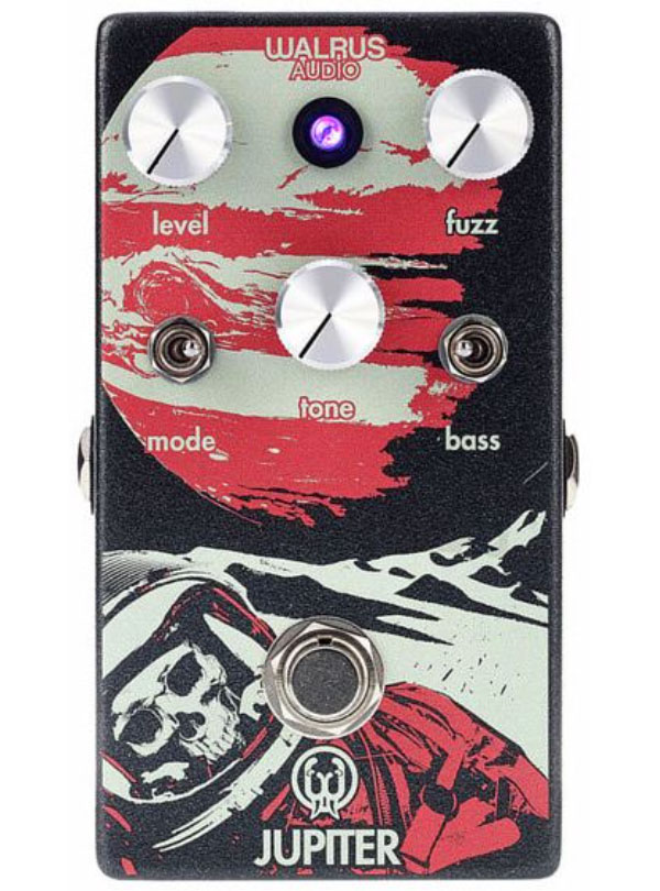 Walrus Jupiter Multi-Clip Fuzz V2 Overdrive, distortion & fuzz effect pedal